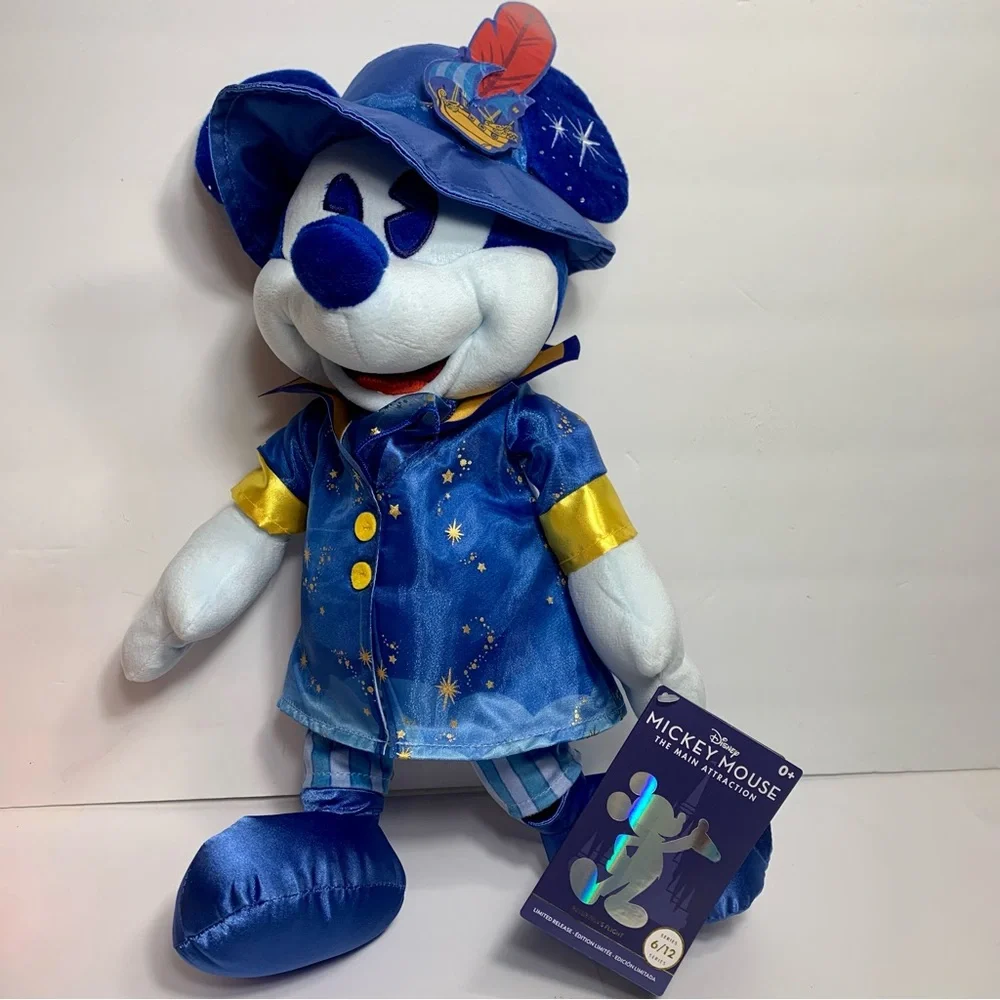 Disney | Toys | Nwt Disney Main Attraction Mickey Mouse Peter Pan Plush ...